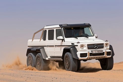 Mercedes G63 AMG 6X6 is the ultimate off-road beast [video]